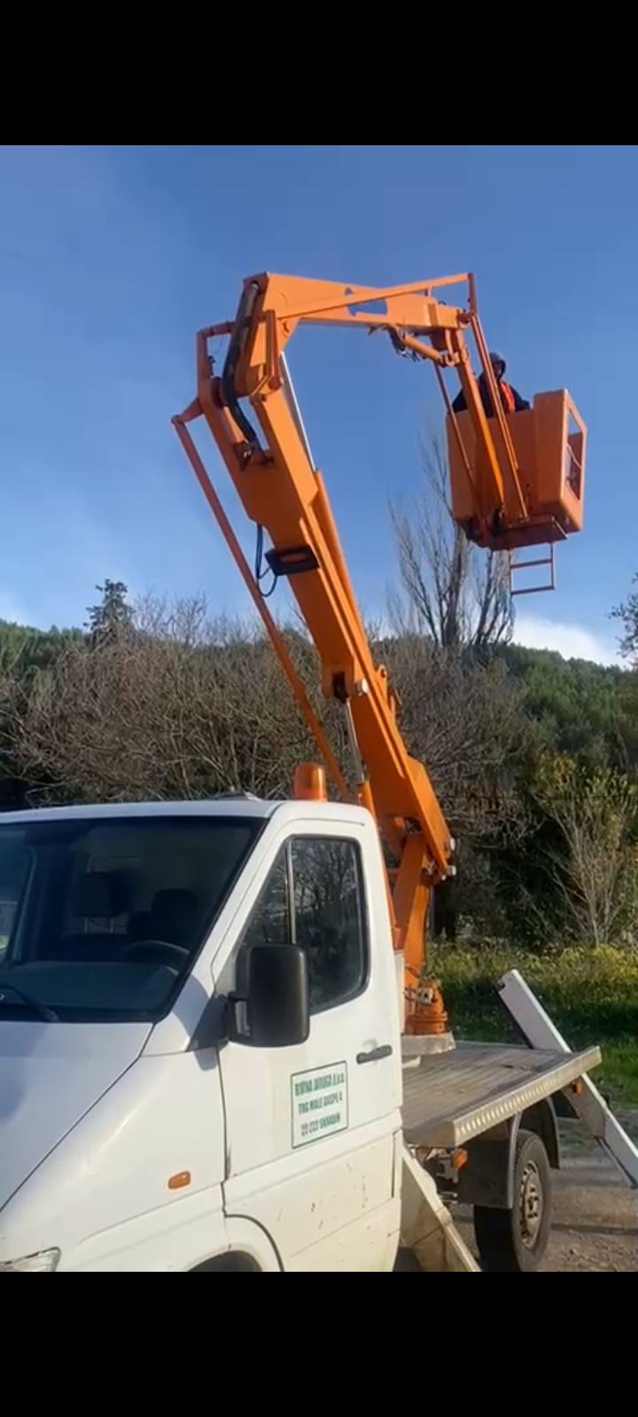 MERCEDES SPRINTER 308D- PLATFORMA