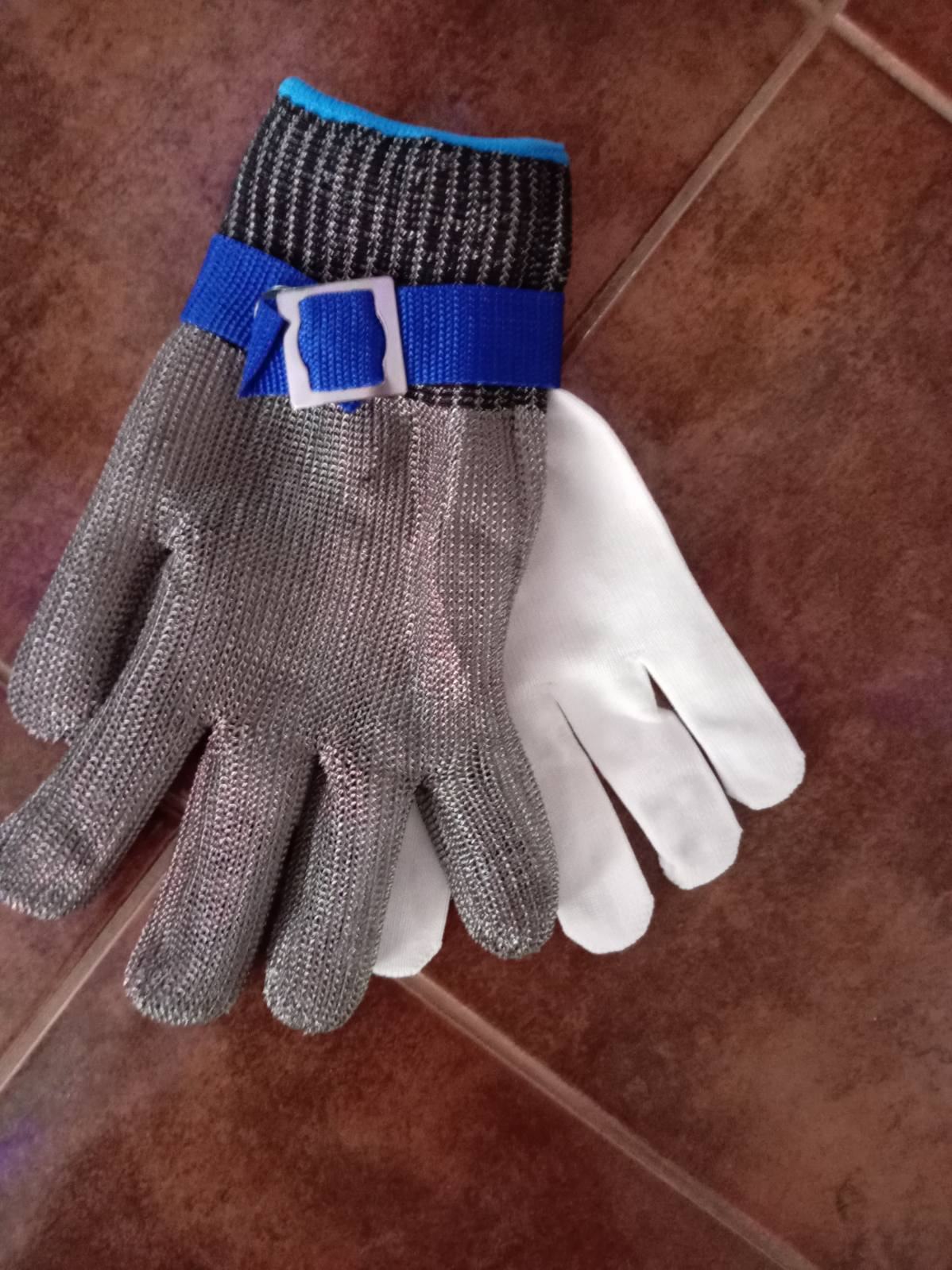 MESARSKE RUKAVICE OD ČELIČNE ŽICE VELIČINA XL, NOVO!!!