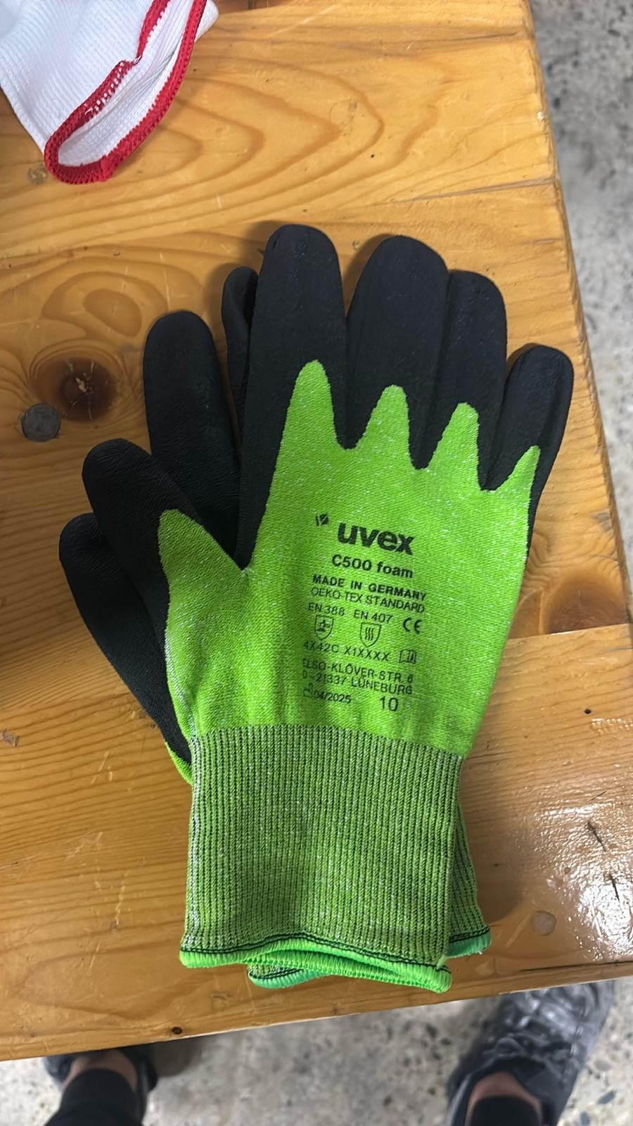 Uvex C500 foam