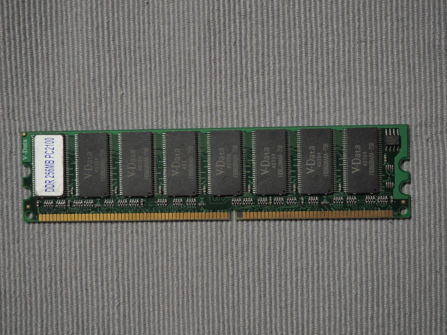 256MB PC2100 DDR (V-Data)