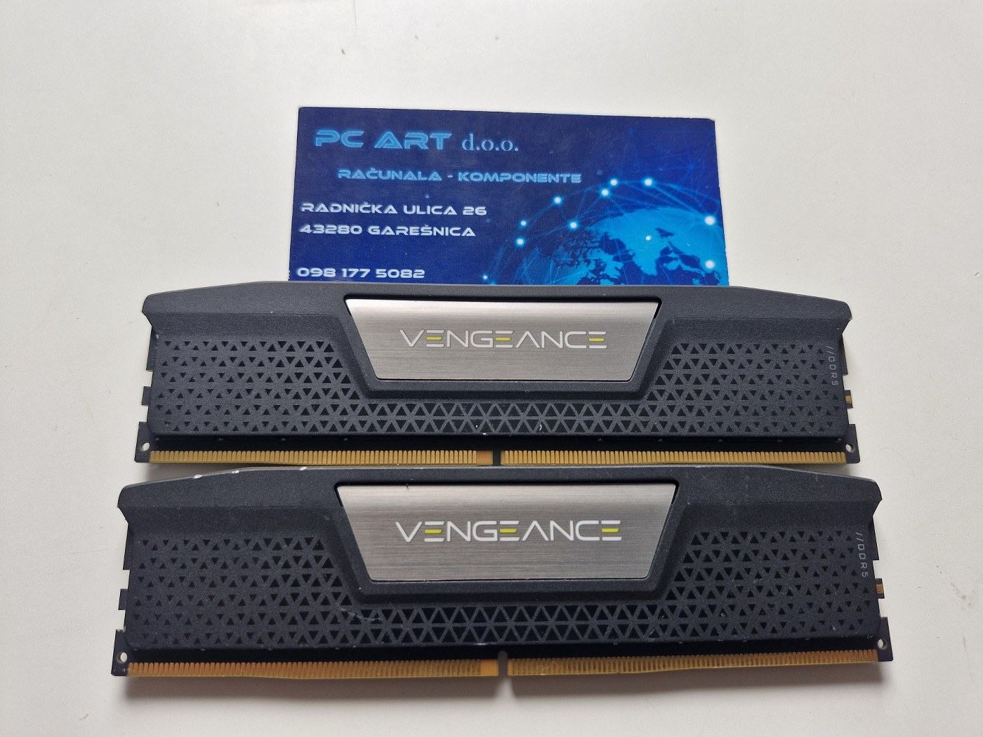 Corsair Vengeance 64GB PC5 DDR5 5200MT/s - Račun / R1 / Jamstvo