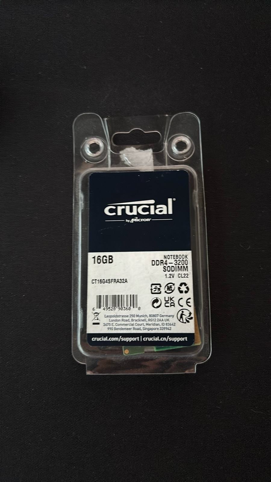 Crucial DDR4 16GB RAM