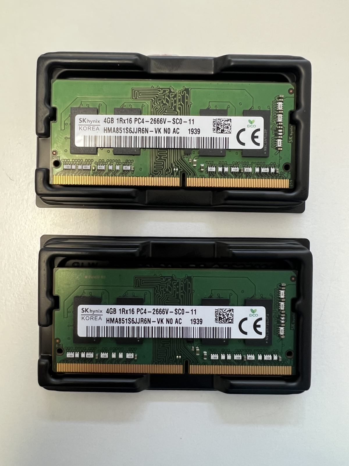 DDR4 8GB, 4GB x 2, RAM za laptop, 2 kom, (R1)