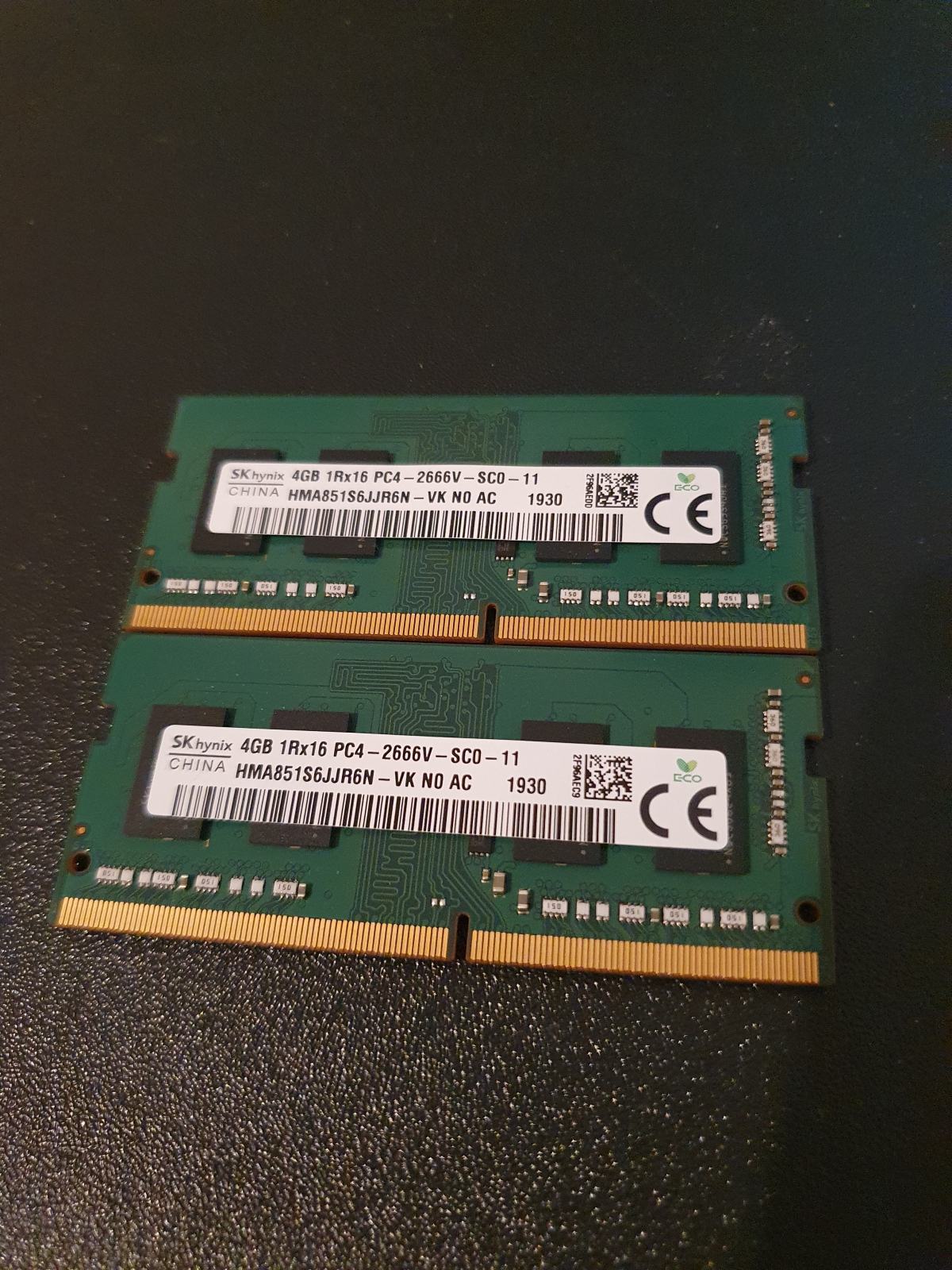 DDR4 SODIMM 8 GB(2x4 GB) SK Hynix