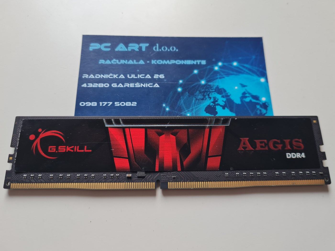 G Skill Aegis 16gb Pc4 Ddr4 3200 Mhz Račun R1 Jamstvo