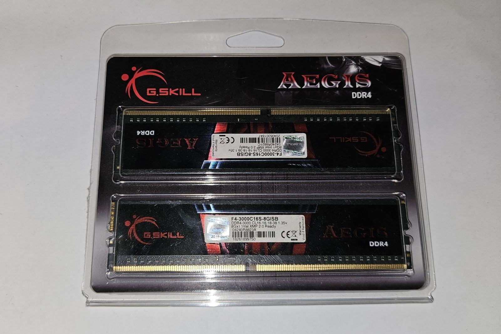GSKILL Aegis DDR4 2x8 GB Ram 3000 Mhz