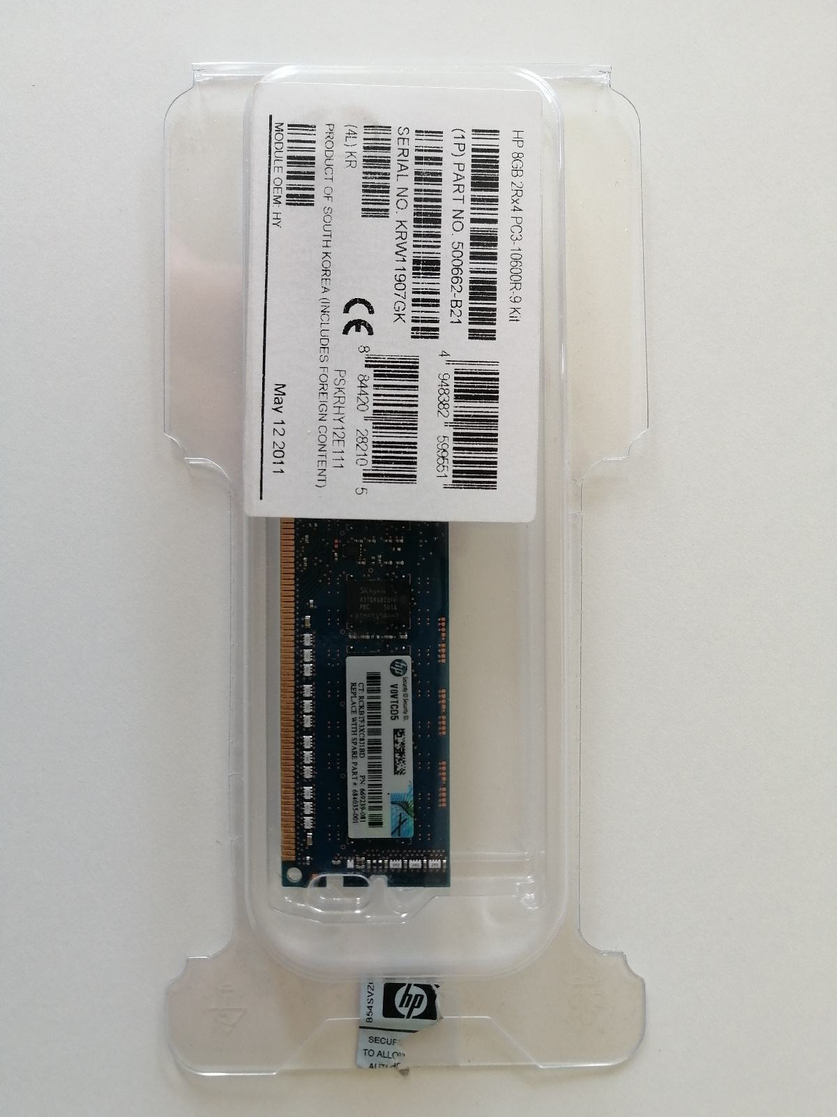Hp ddr3 8gb