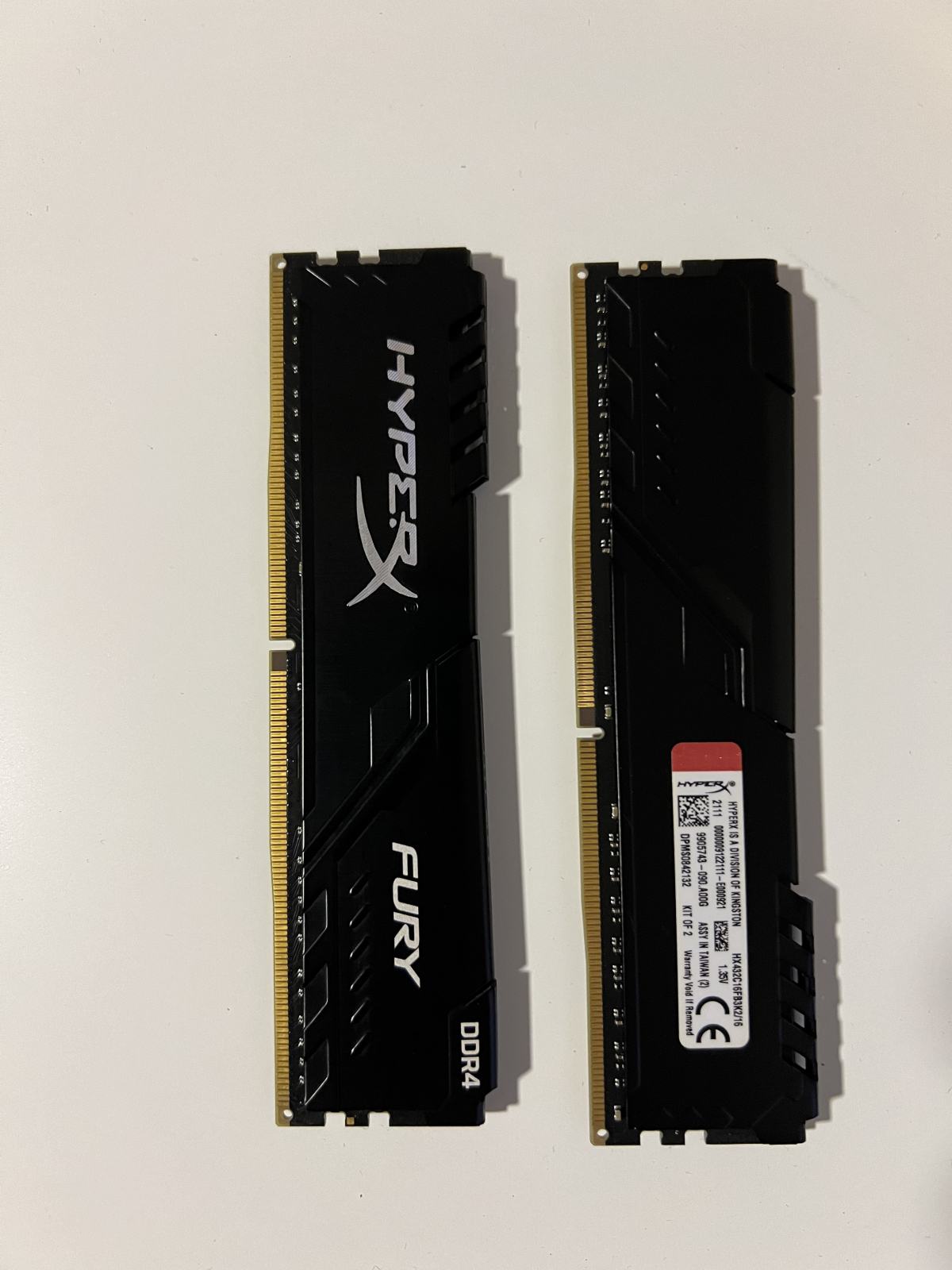 HYPER X FURY 2X8 DDR4 3200MHZA