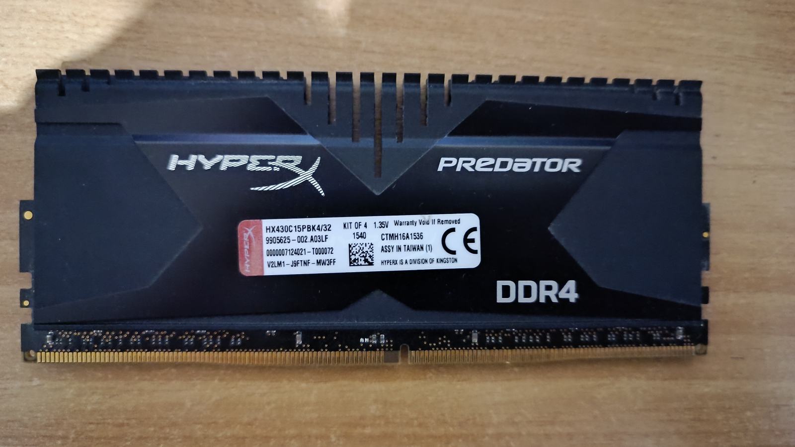 Hyperx DDR4 8GB
