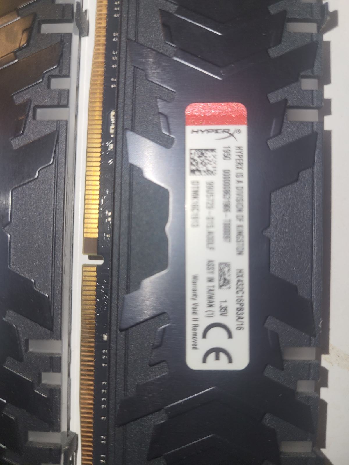 HyperX Predator RGB ddr4 2x16gb (32gb)