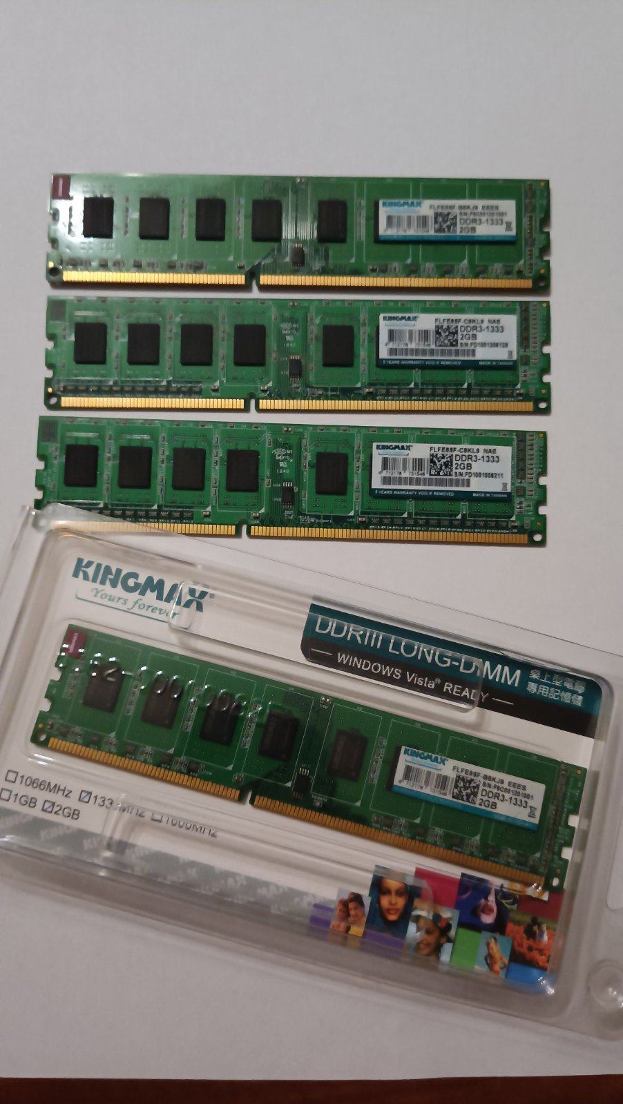 kingmax ddr 3 2x2 gig provjereno,ispravno