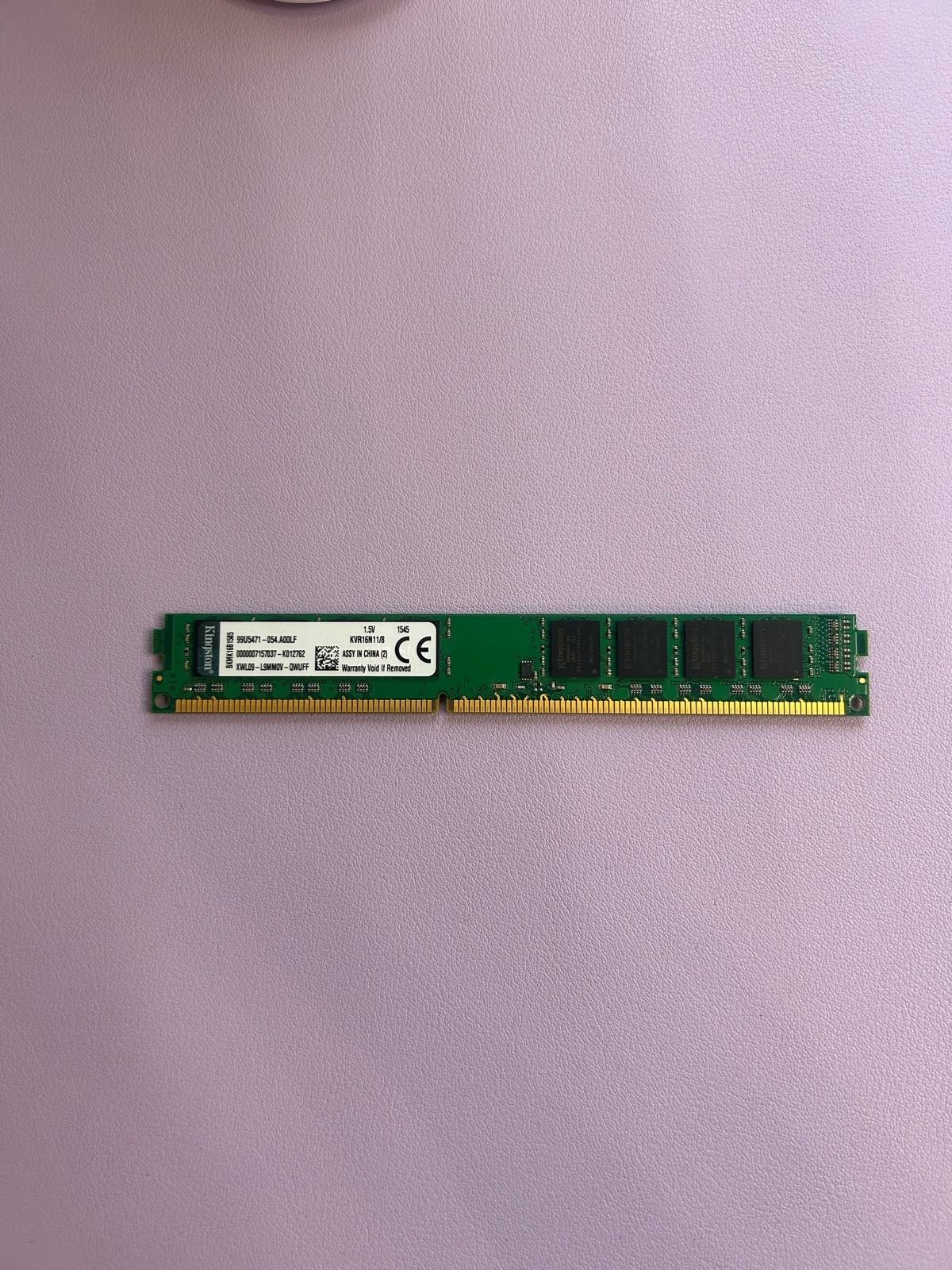 Kingston 8GB DDR3 1600MHz RAM memorija (KVR16N11/8)