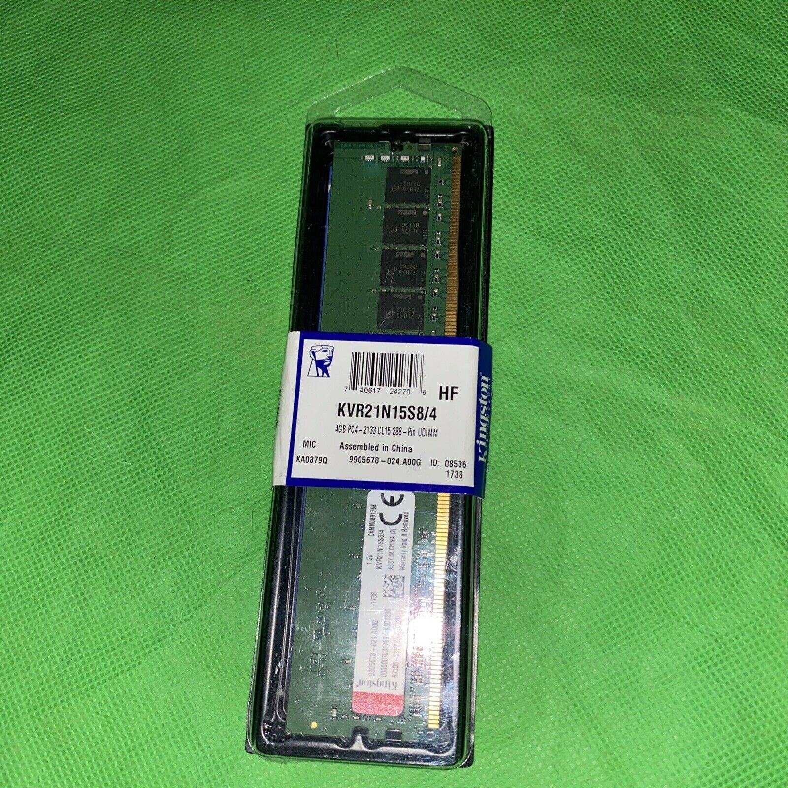 KINGSTON DDR4 4x4GB 2133MHz CL15 KVR21N15S8/4