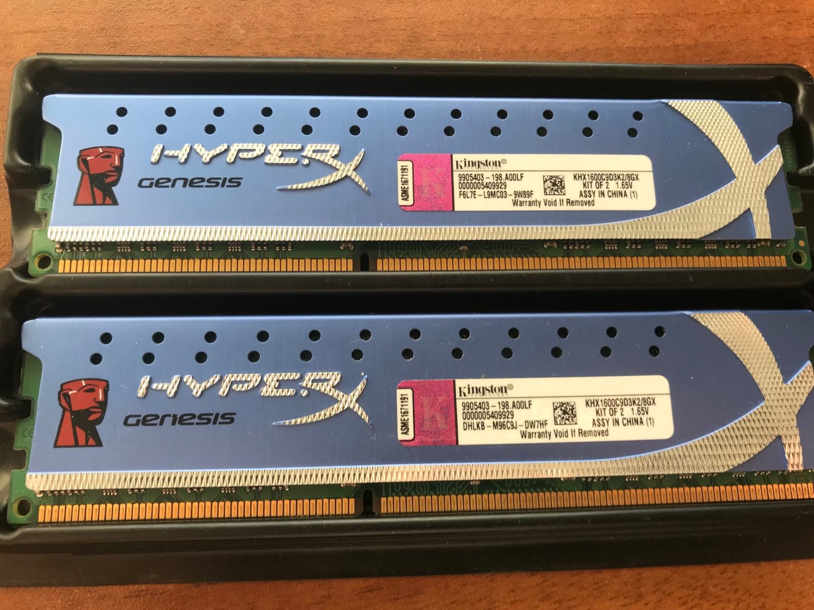 Kingston HyperX 8 GB (2x4 GB Modules) 1600 MHz DDR3 Dual Channel
