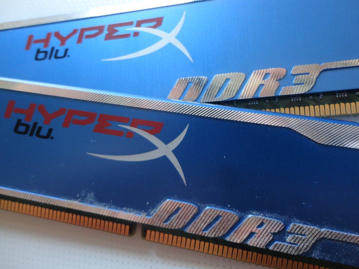 Kingston HyperX blu DDR3*2x4GB*1600mhz