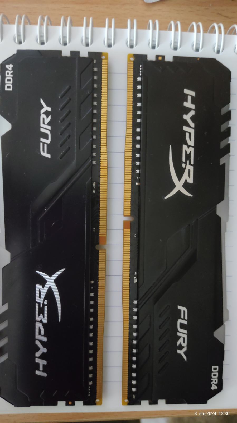 Kingston HyperX Fury 2x8 (16 GB) 3200Mhz CL16
