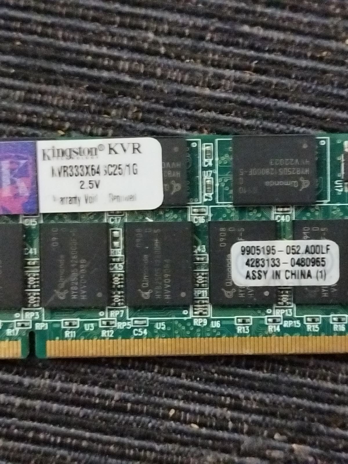 KINGSTON RAM ZA LAPTOP 1G