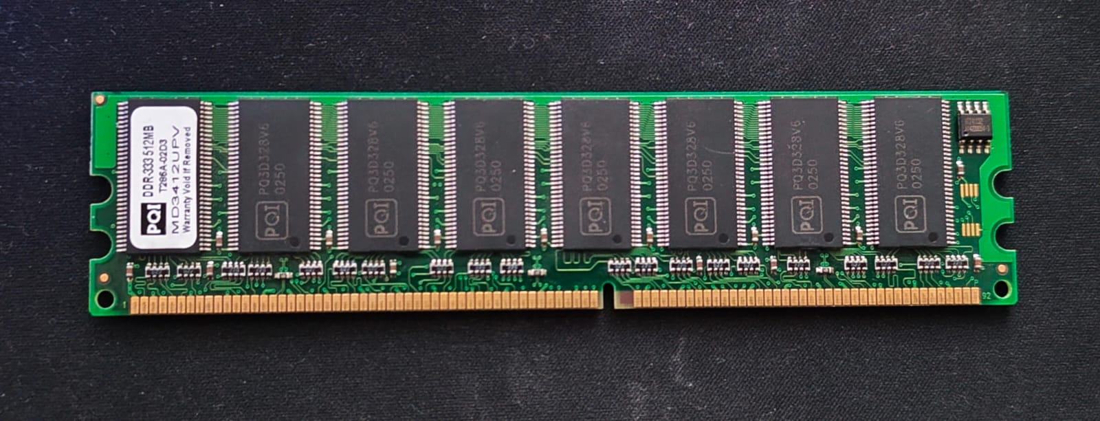 Memorija PQI DDR-333 512MB