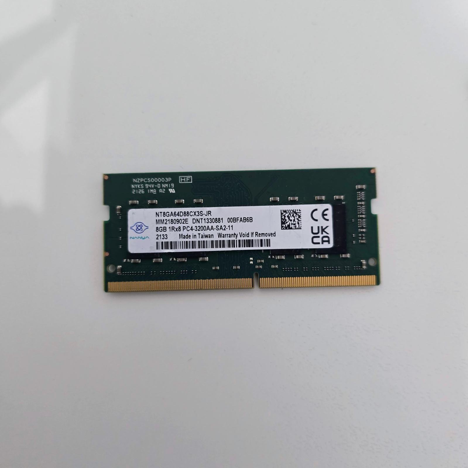 Nanya 8GB (1x8GB) DDR4 RAM za LAPTOP