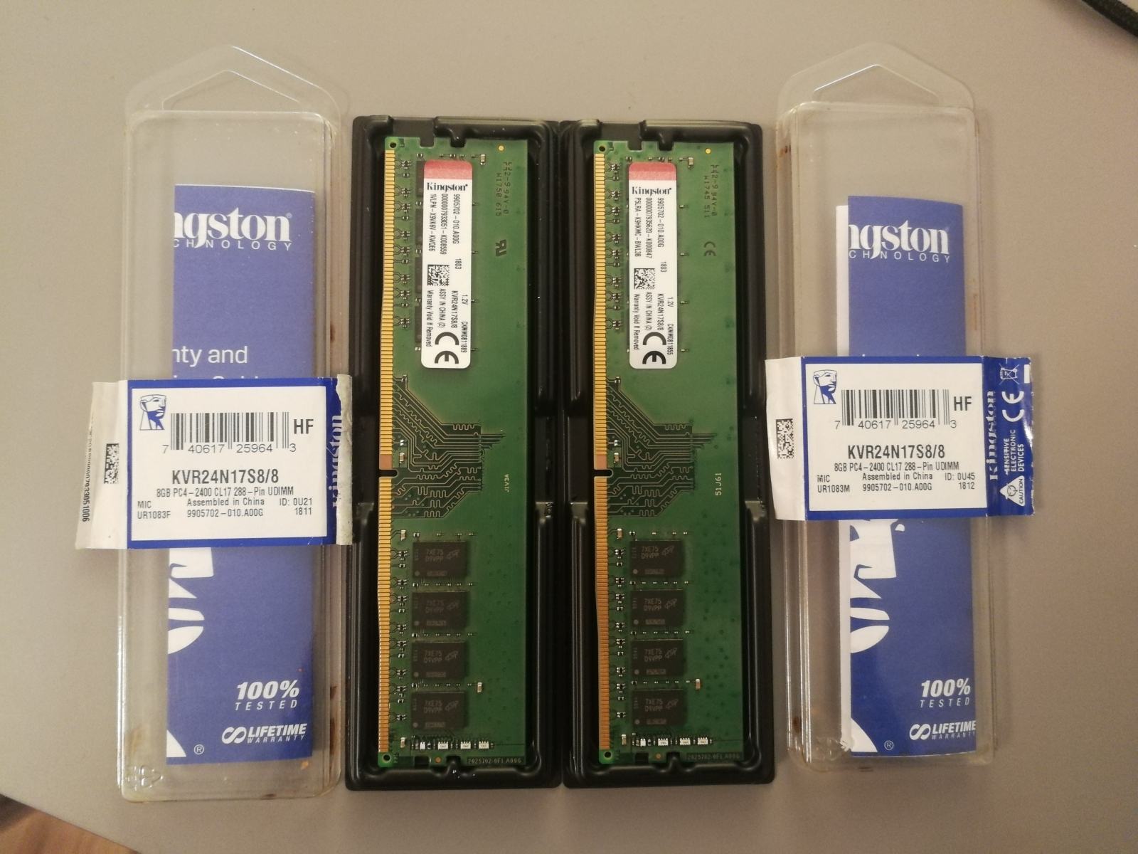 RAM 16GB DDR4 2400 MHz