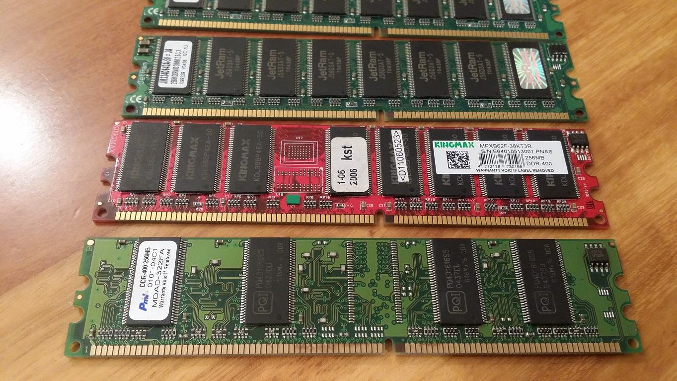 RAM DDR 400 256 MB