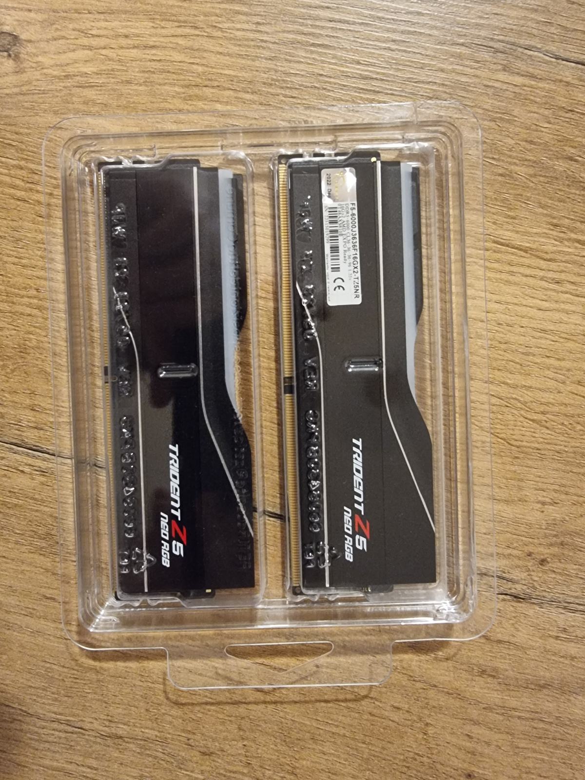 RAM DDR5 32GB (16X2) G.SKILL TRIDENT RGB 6000MHZ