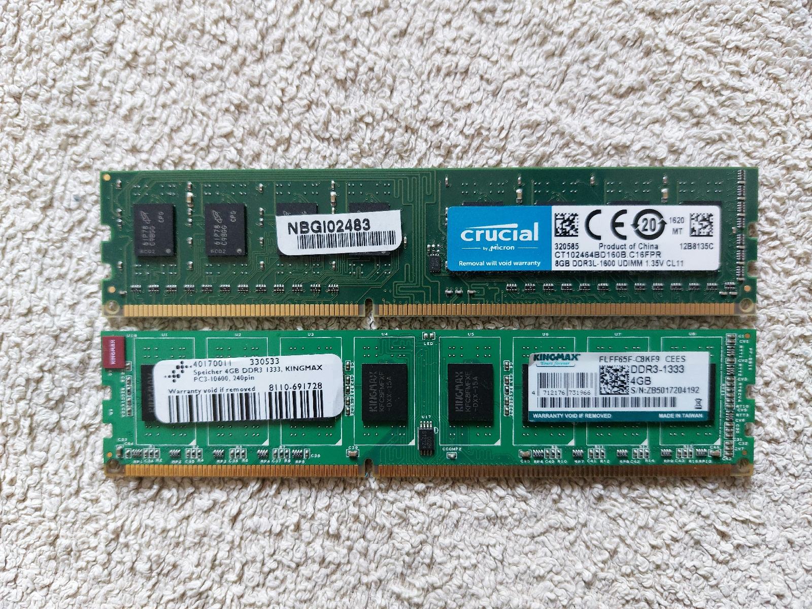 Ram Memorija 12GB DDR3