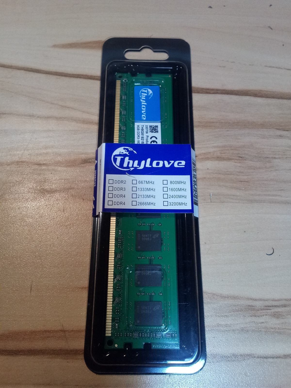 RAM memorija 8GB DDR3 1600 MHz