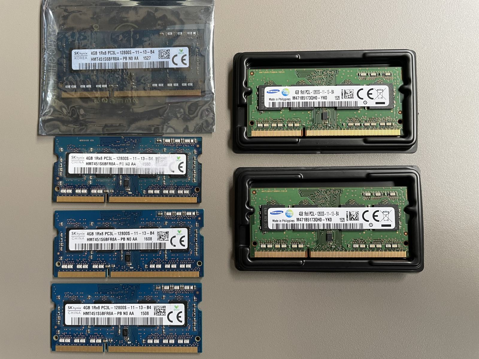 RAM memorija soDIMM DDR3 5 x 4GB