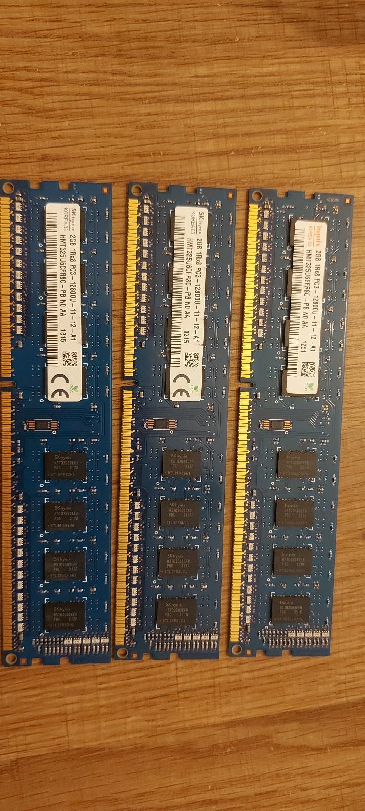 RAM memorije DDR3 2GB DIMM