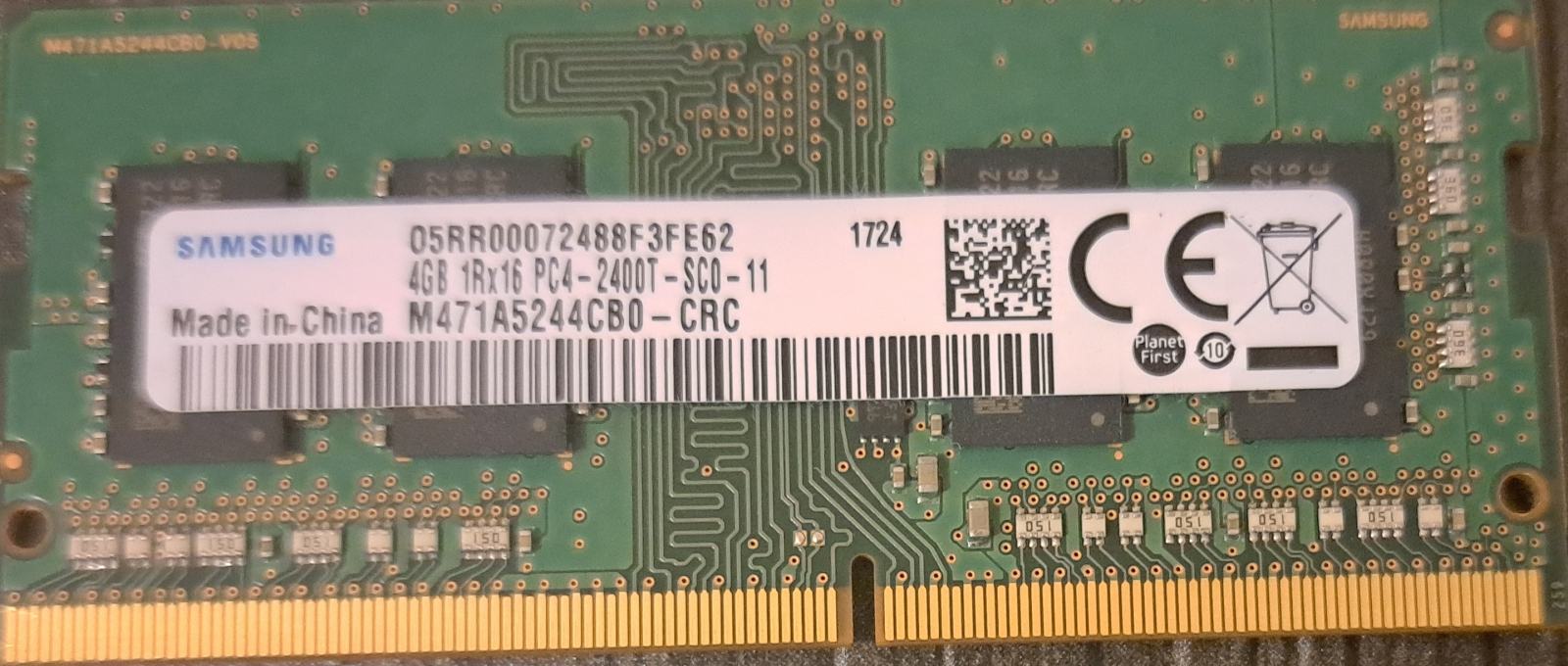 Samsung DDR4 soDIMM