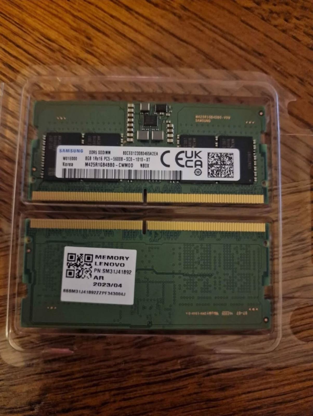 Samsung ddr5 16gb Ram 5200mhz za laptop