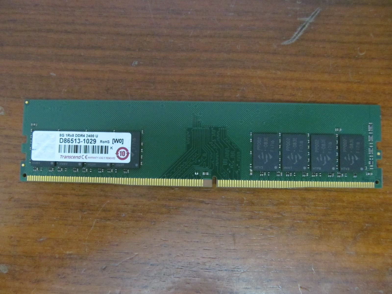 TRANSCEND 8 GB DDR4 2400 MHz - za stolna računala