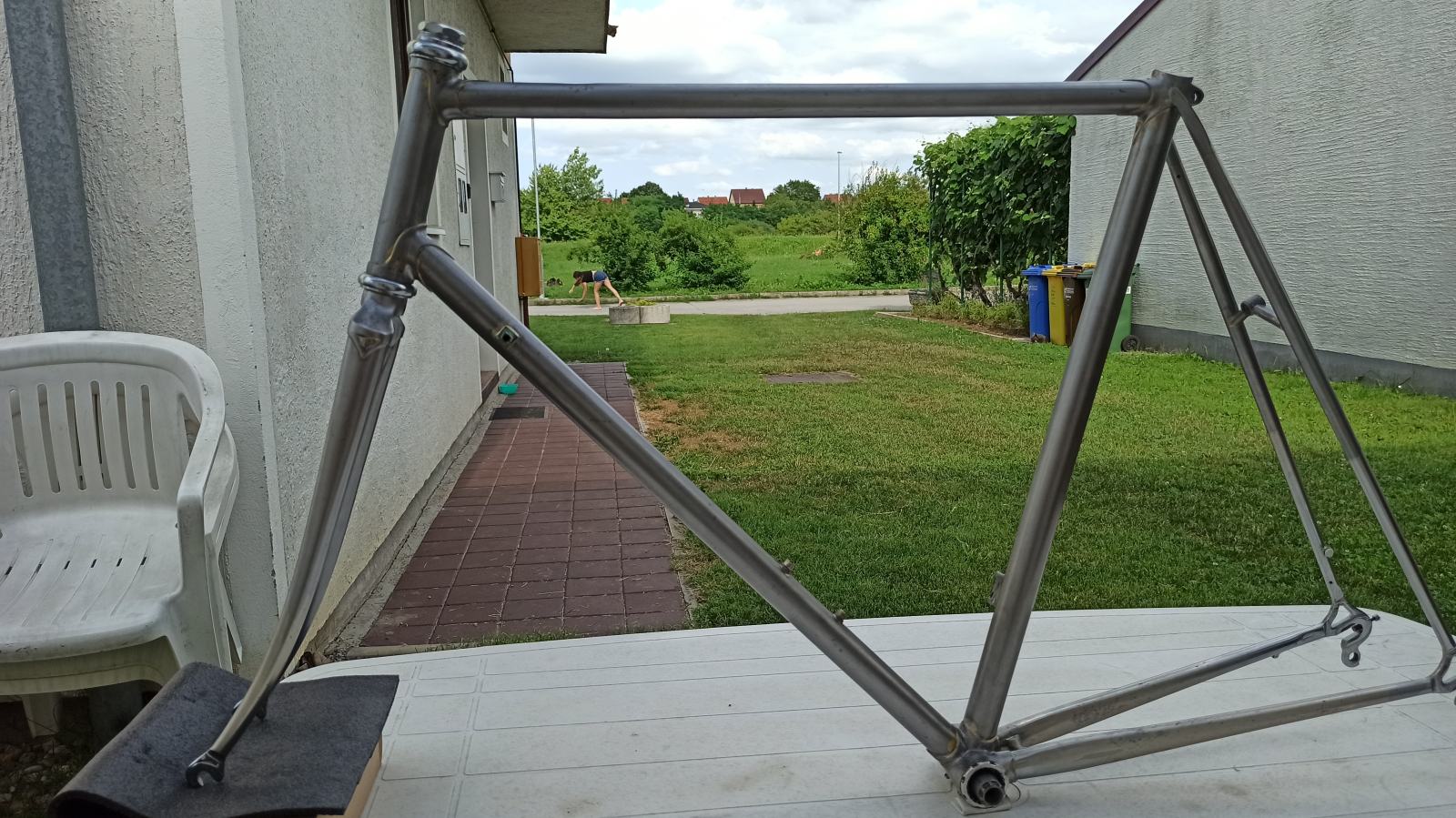 COLUMBUS SL/SP race frame vintage TThcc STcc 56 cm HT15,5cm