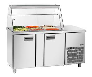 SALADETA - rashladna vitrina sa staklenom nadogradnjom- NOVO!!!