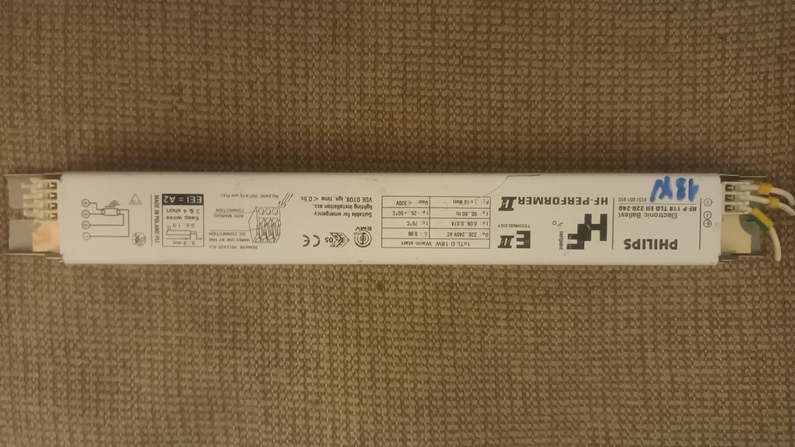 Philips HF-Performer 2 balast za fluo cijev od 18W