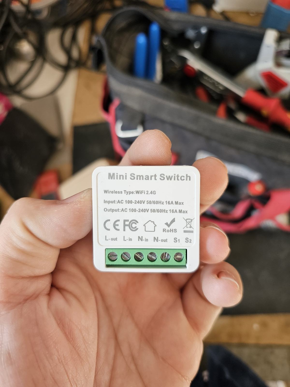 Smart wi fi prekidac modul 220v