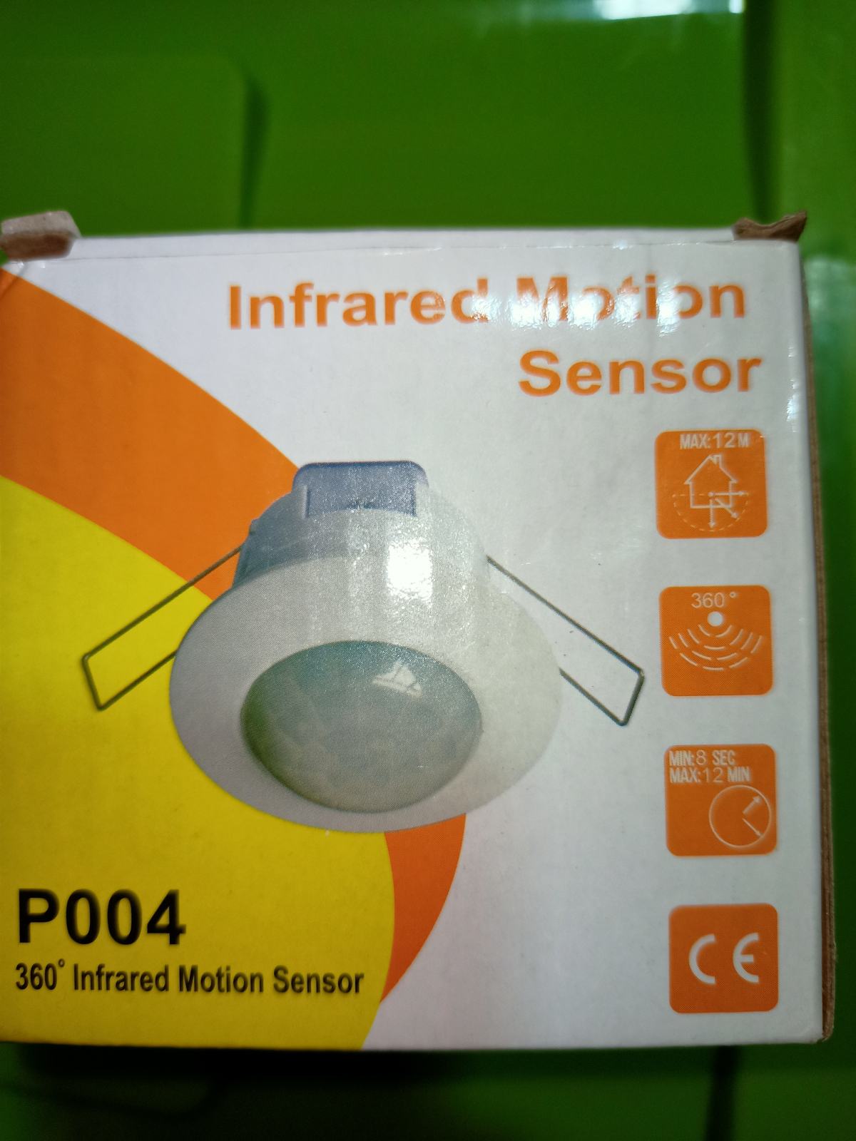 Ugradbeni senzor pokreta za svijetlo