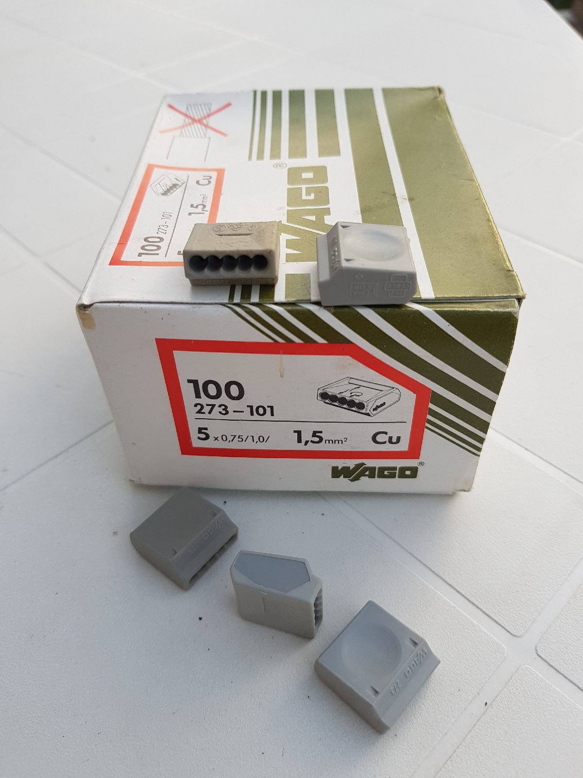 Wago kleme spojnice za žice