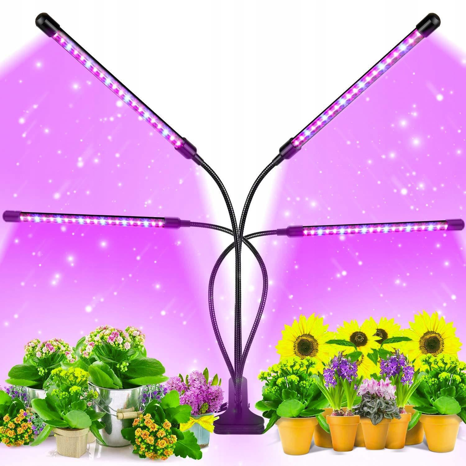 80 UV LED svjetiljka za rast biljaka 36W USB 3 načina rada za rad