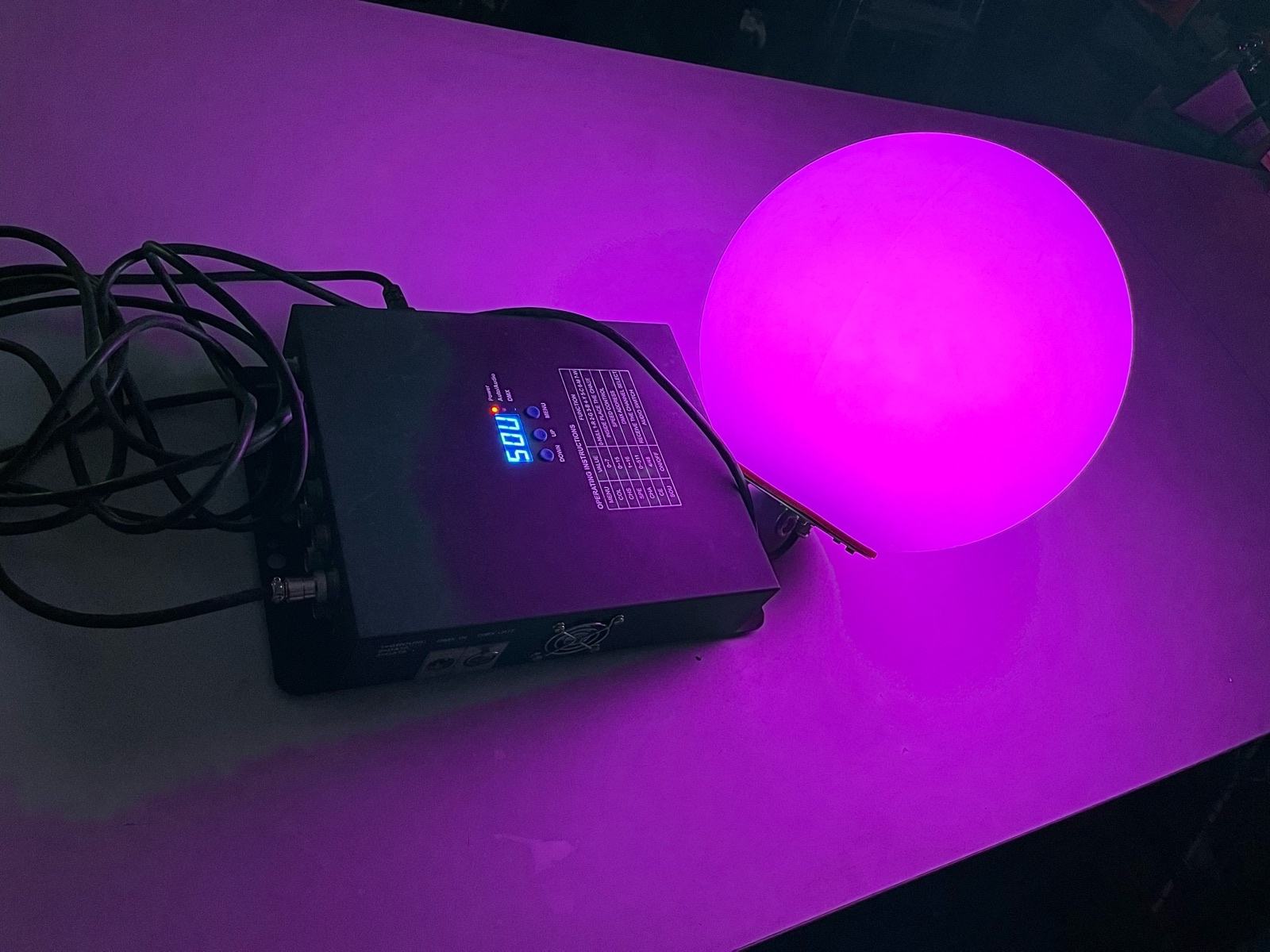 RGB BALL, DMX / IZLOŽBENI
