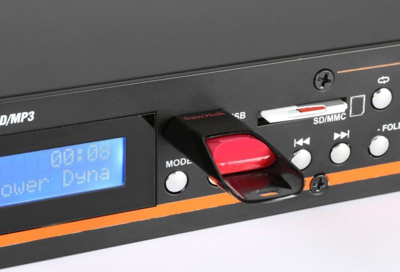 Tronios POWER DYNAMICS PDC85 Media Player with Amplifier SD/USB/MP3/BT