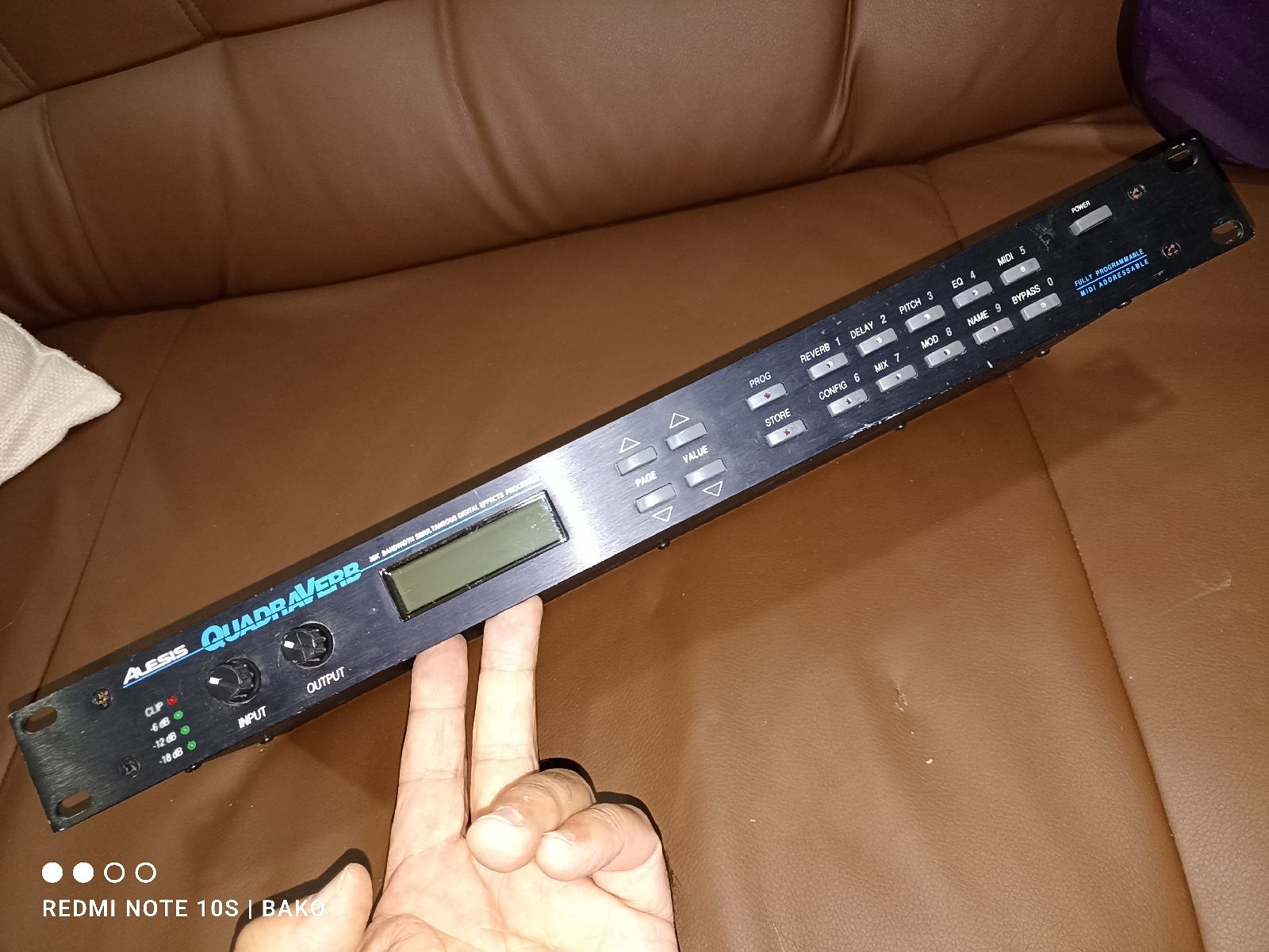 Alesis quadraverb rack efekt procesor