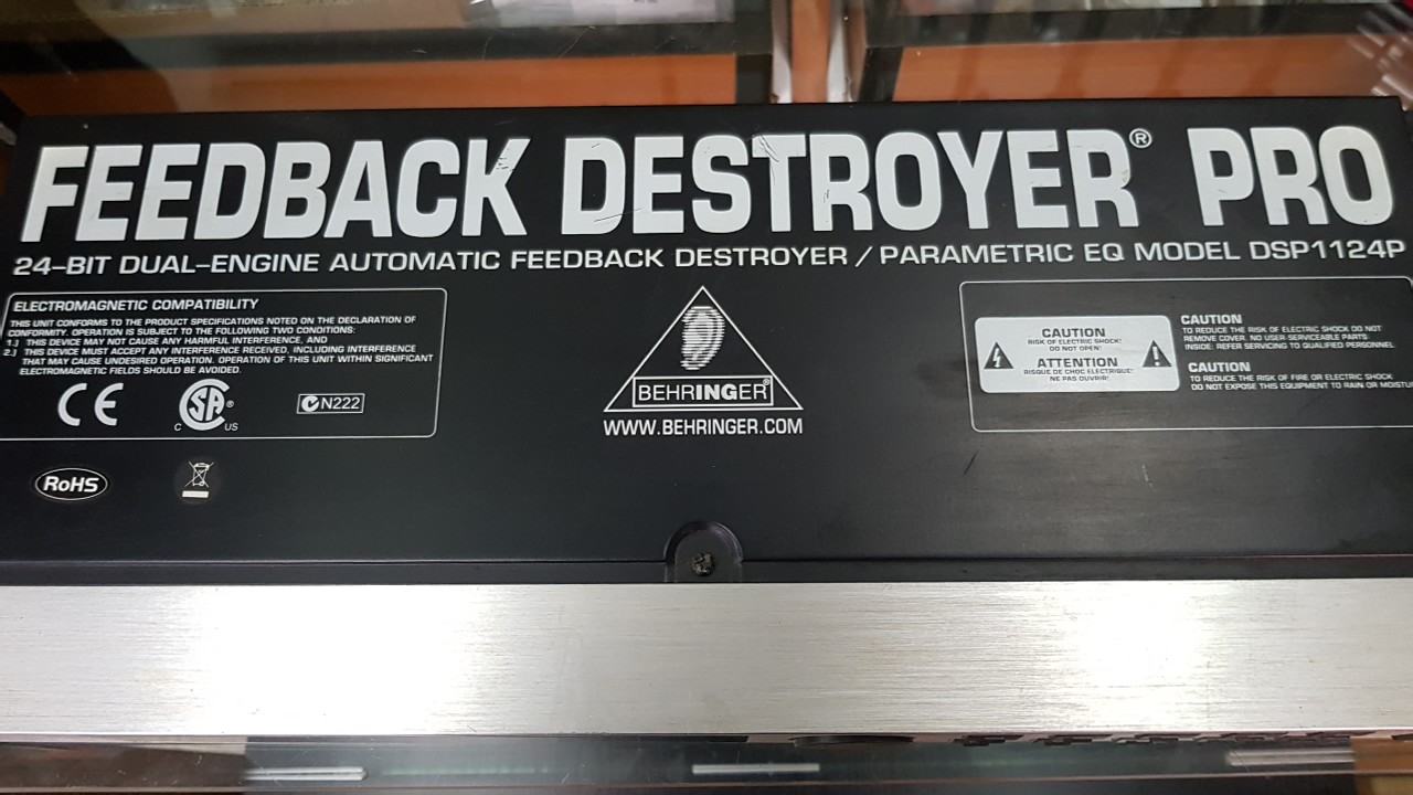 Behringer FEEDBACK DESTROYER PRO DSP1124P