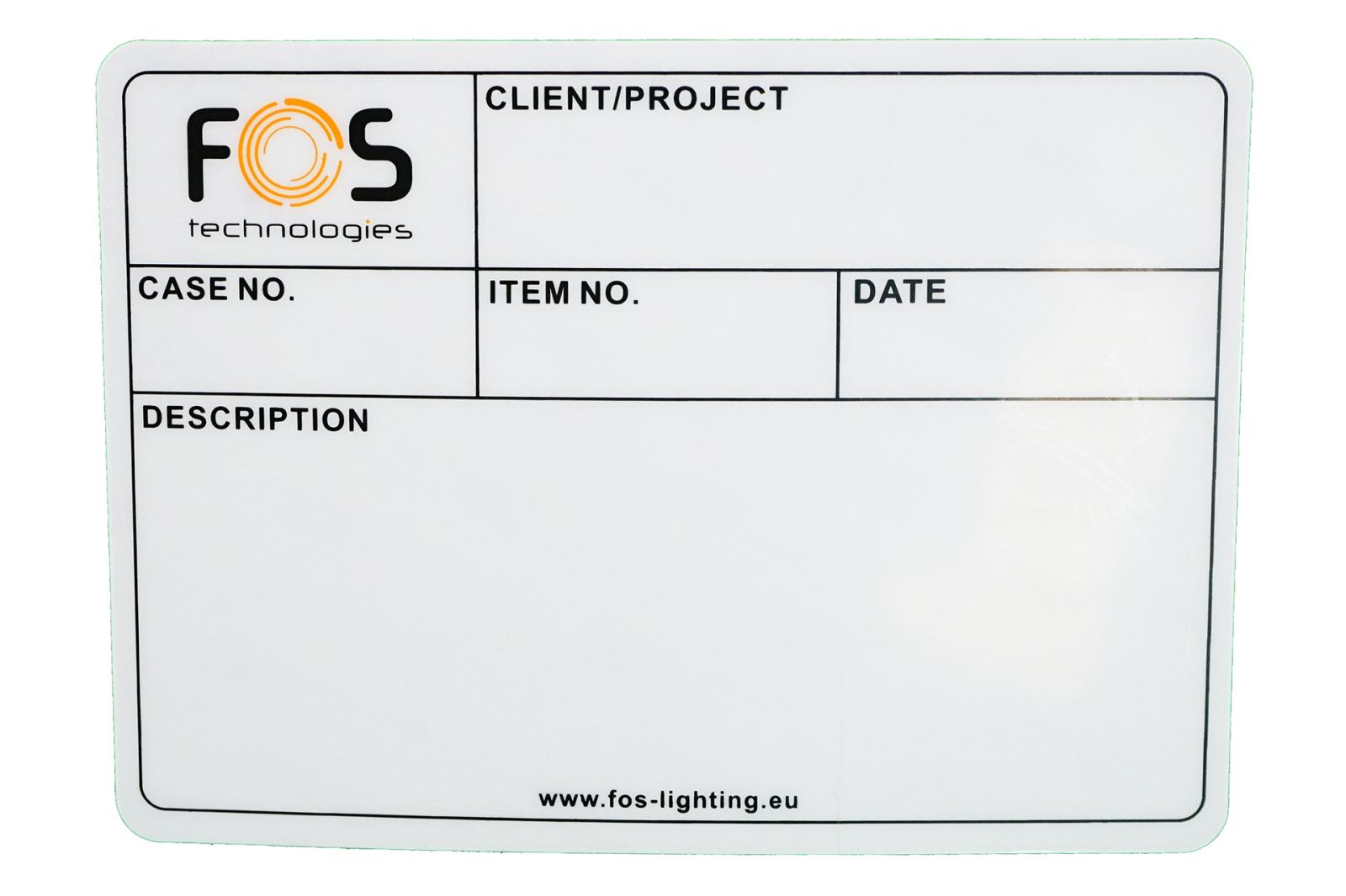 FOS Lighting FOS Road Label
