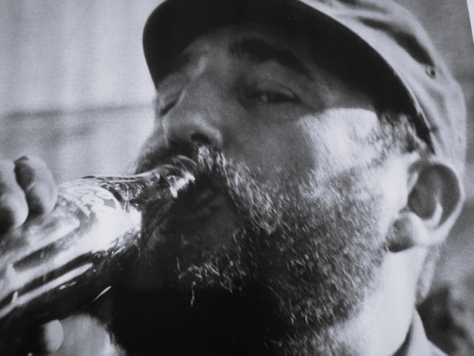 Fidel Castro Coca-Cola print na platnu
