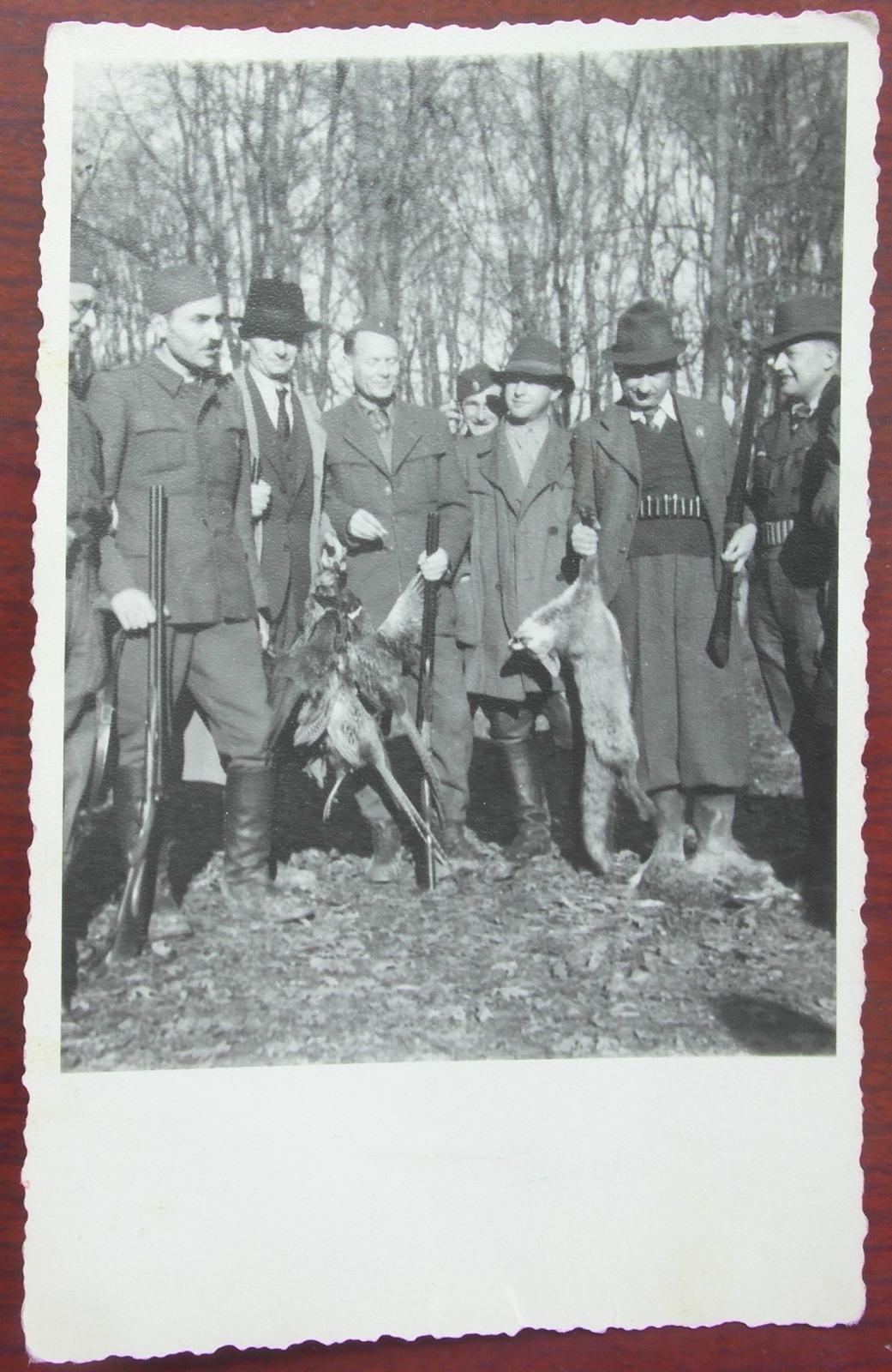 Fotografija partizana u lovu u Macincu iz 1945 godine