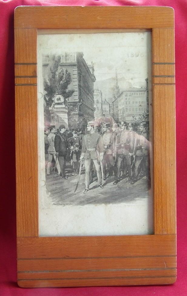 Frafotisak iz 1896 godine u odličnom okviru.