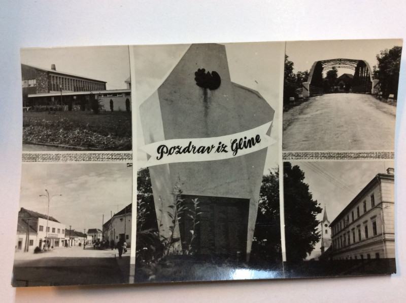 GLINA STARA RAZGLEDNICA SPOMENIK I ZNAMENITOSTI 1966.