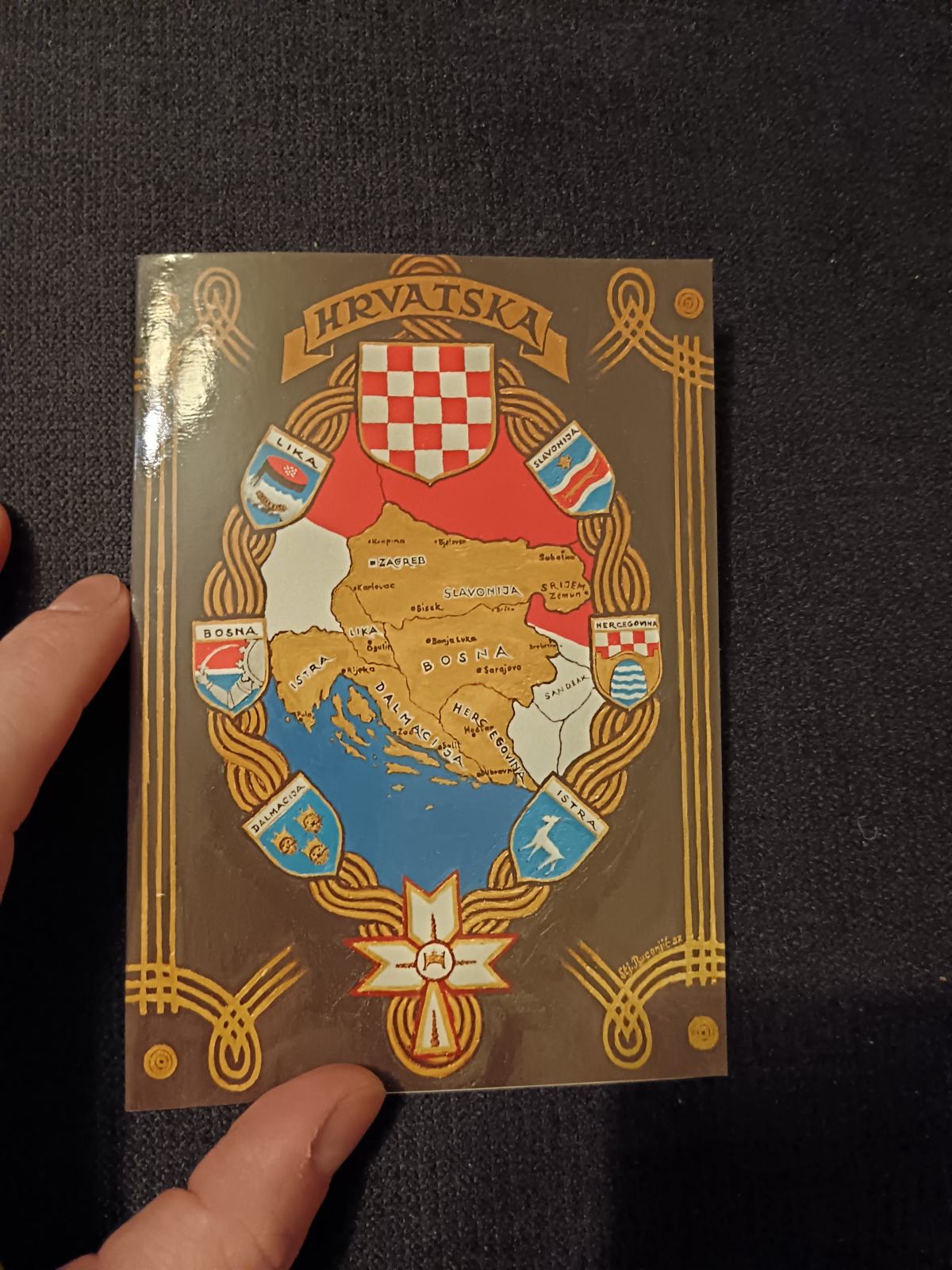 HOP - razglednica - emigracija